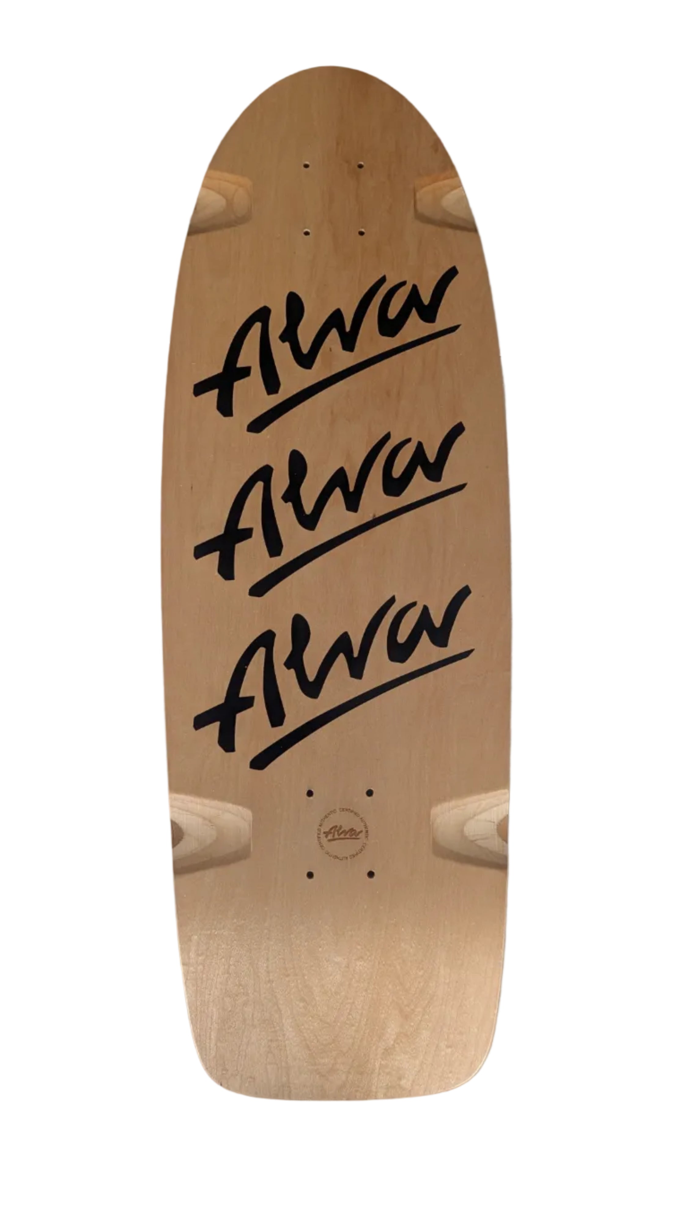 ALVA Tri Logo 10" PIG Deck - Re issue – Mongo Skates