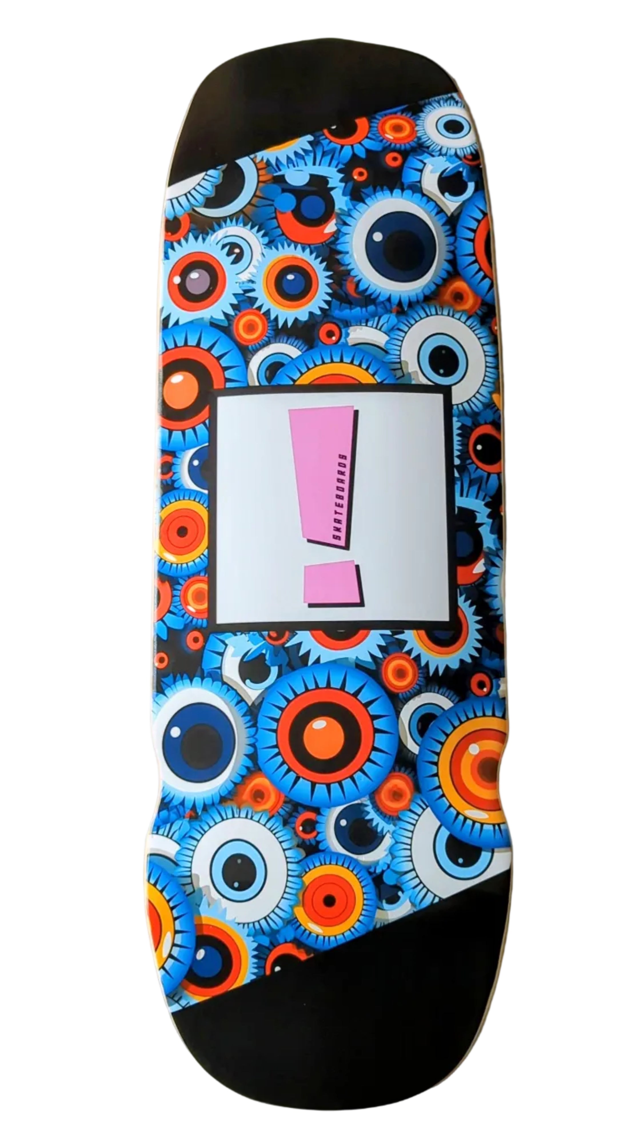 ! Skateboards 'kalEYEdoscope' 10" Pool/kerb Deck – Mongo Skates